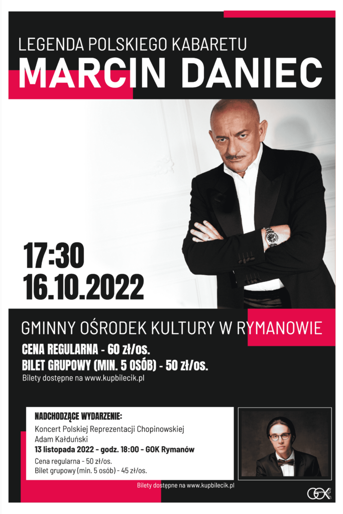 Marcin Daniec w Rymanowie - Krosnosfera